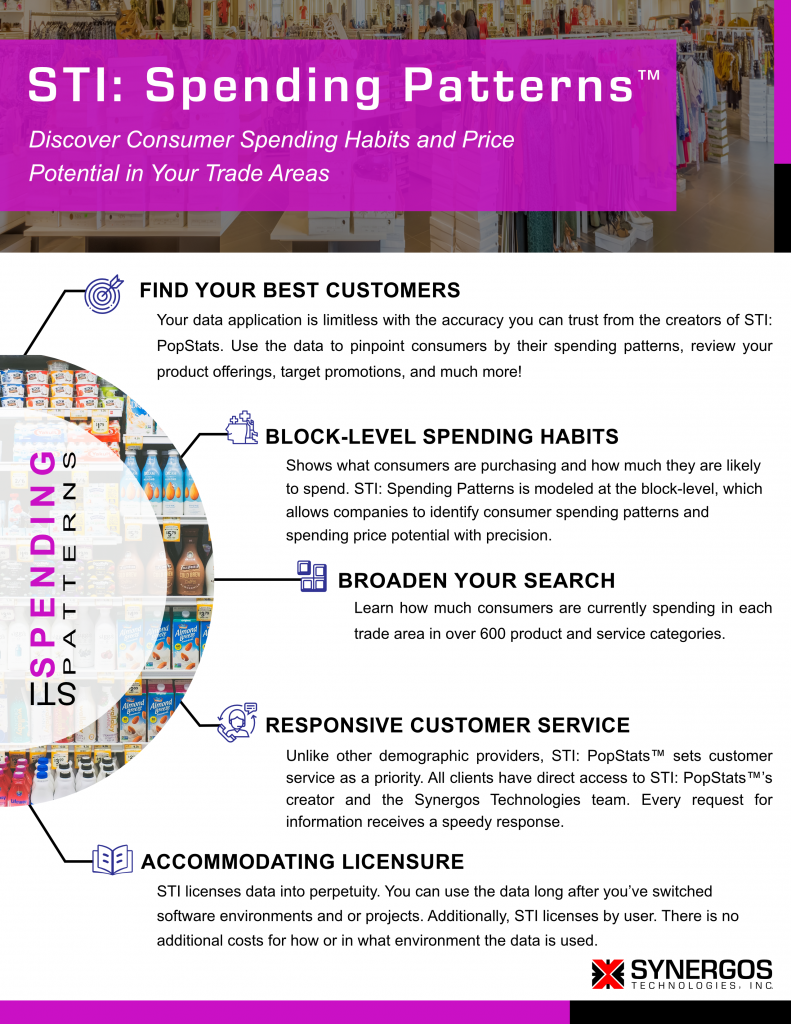STI: Spending Patterns - Accurate Consumer Spending Habits Dataset